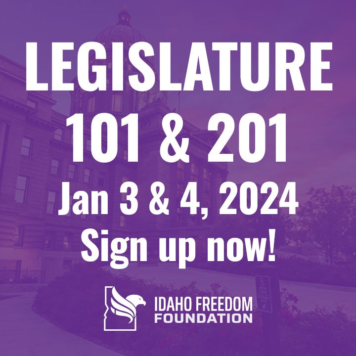 Idaho Freedom - Conservative principles. Idaho solutions.